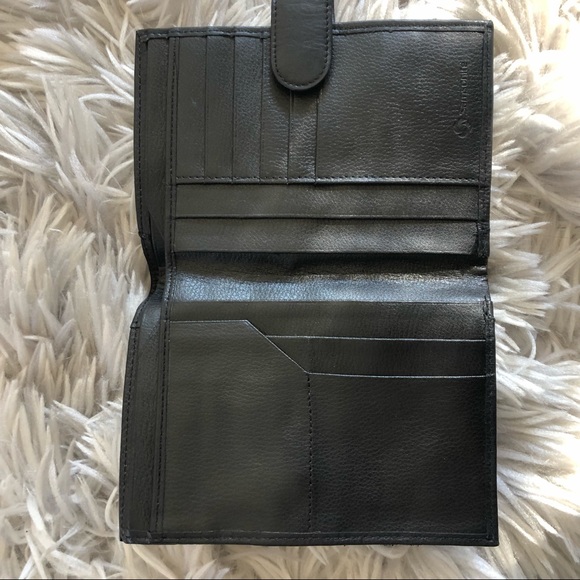 Samsonite | Bags | Samsonite Black Leather Wallet | Poshmark